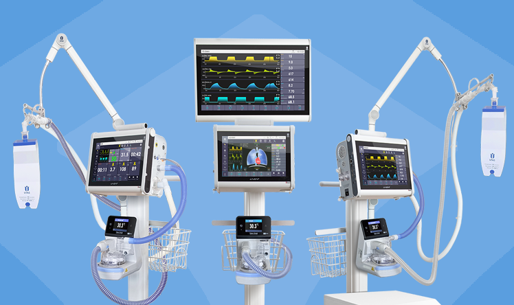 ICU ventilator UVENT-T-S | UTAS — Innovative Medical Equipment